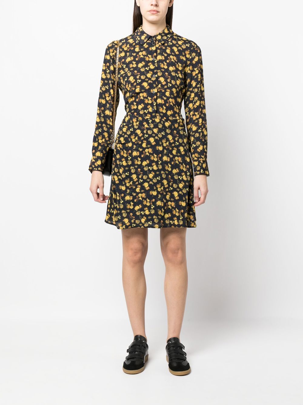 TOMMY HILFIGER Tommy Hilfiger Moss Crepe Rose Shirt