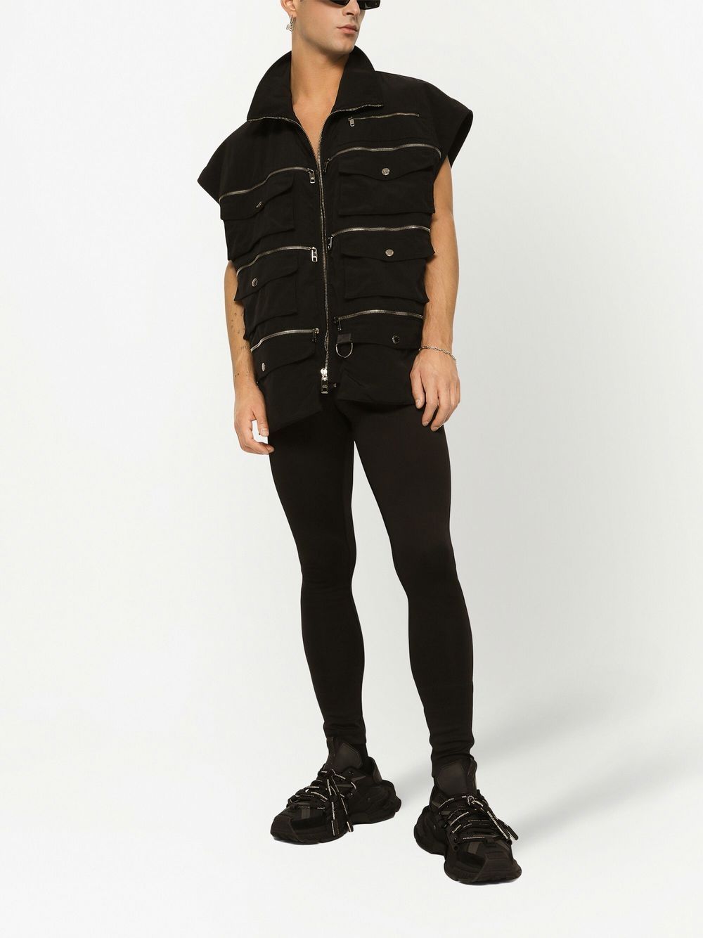 DOLCE & GABBANA Dolce & Gabbana Zip-Detail Gilet