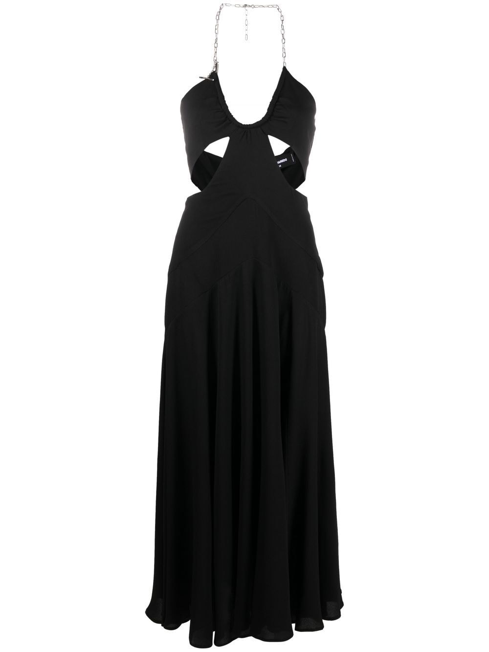 DSQUARED2 Chain-Link Cut-Out Midi Dress