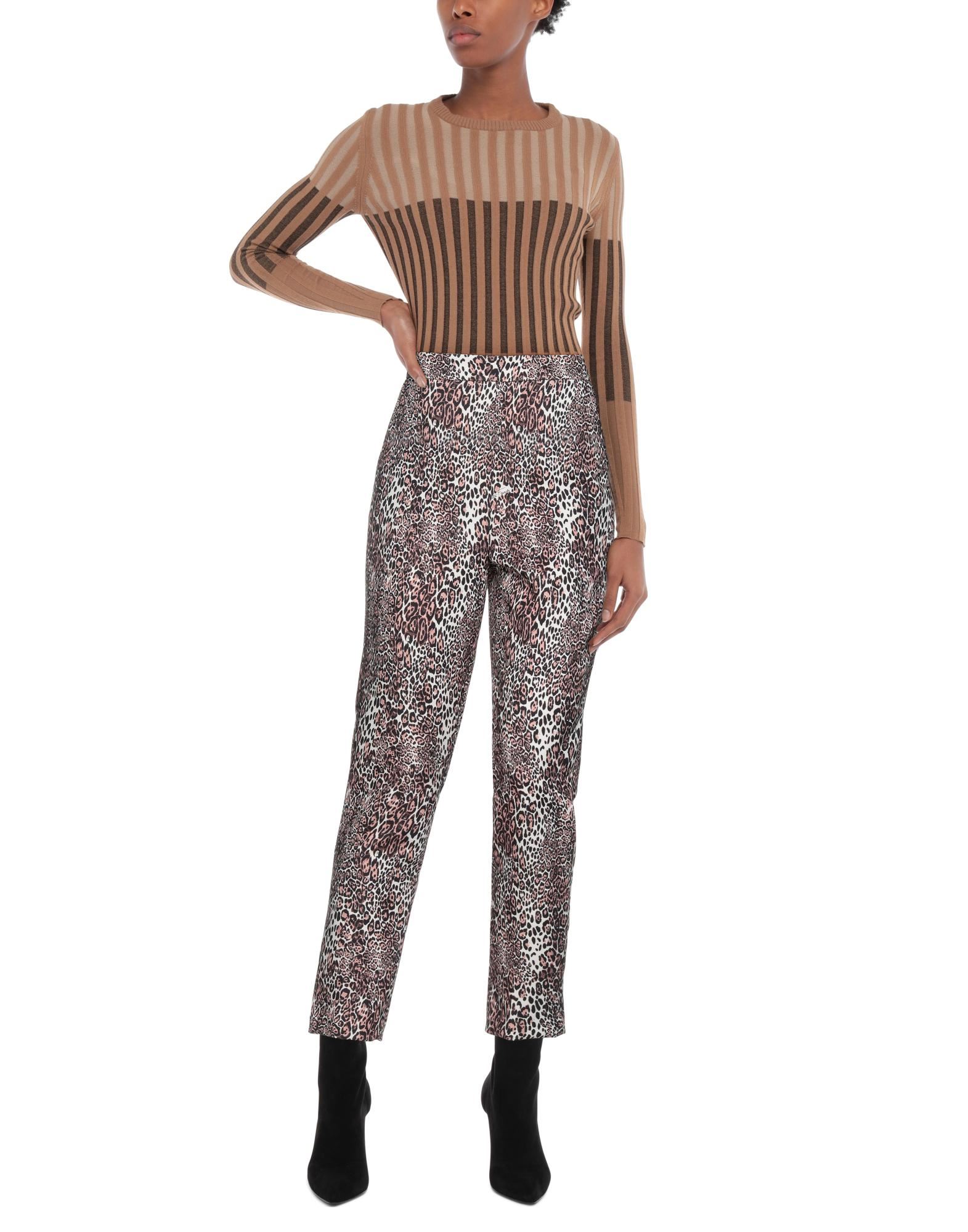 ELISABETTA FRANCHI ELISABETTA FRANCHI Leopard Print Tapered Pants