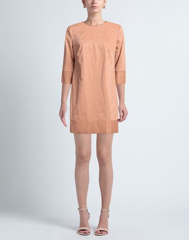 WOLFORD WOLFORD Military Green Polyurethane & Polyester Mini Dress