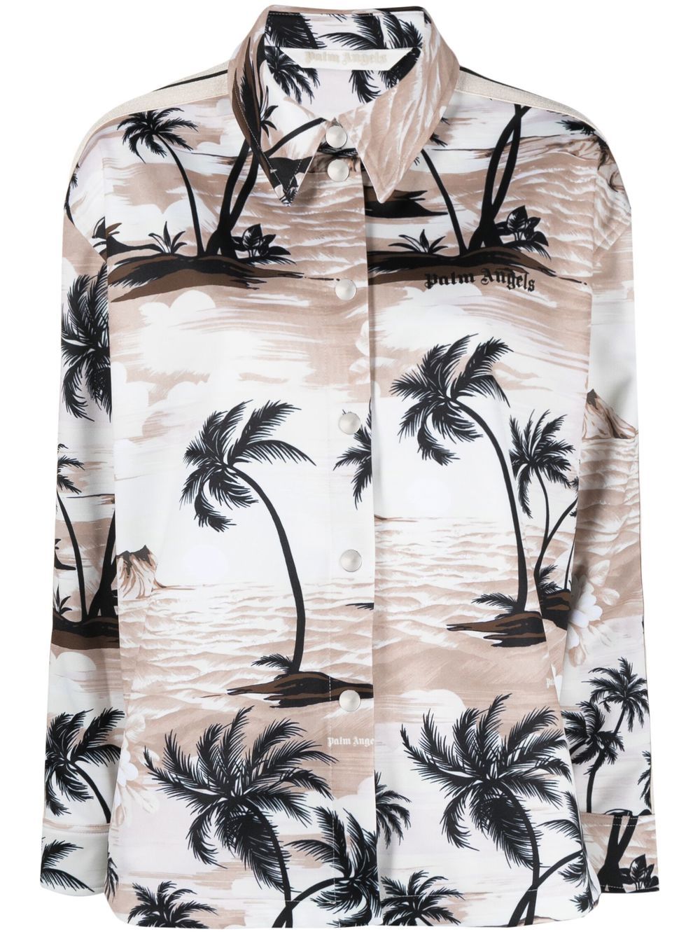 PALM ANGELS Palm Angels Tropical Print Shirt