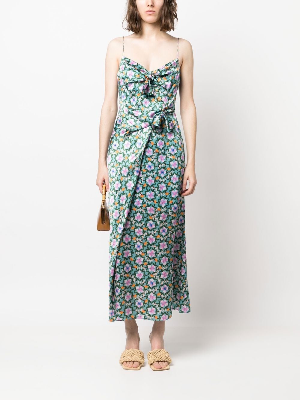 spaghetti strap off the shoulder dress Aileen Off the Shoulder Maxi Dress