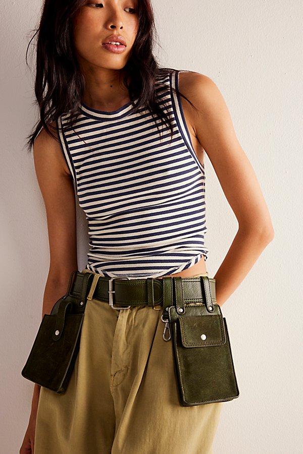 Free People Geralt Pocket Belt In Black - 29% Off | Editorialist display picture 2