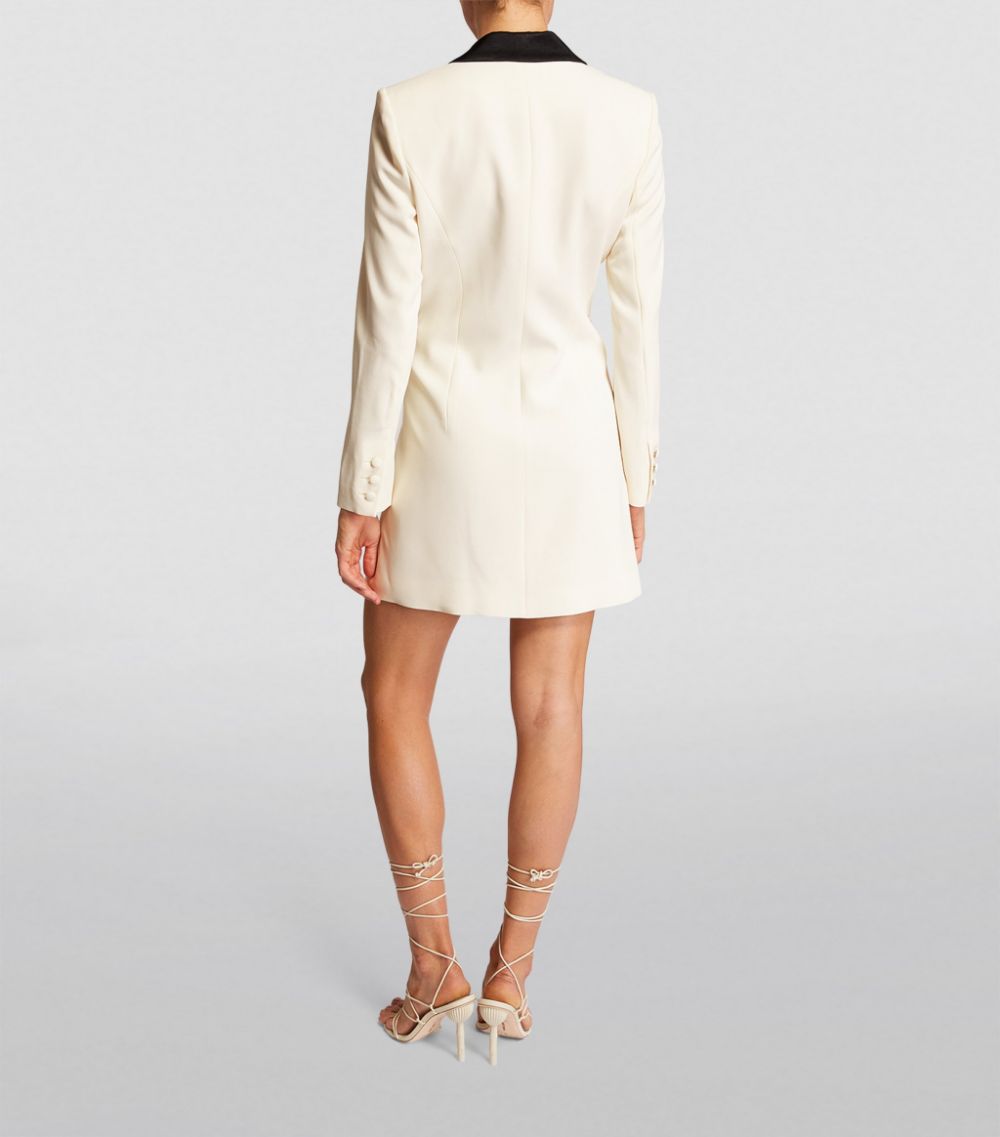 Alice + Olivia Kyrie Blazer Mini Dress - Neutral | Editorialist Alice + Olivia Kyrie Blazer Mini Dress - Neutral | Editorialist