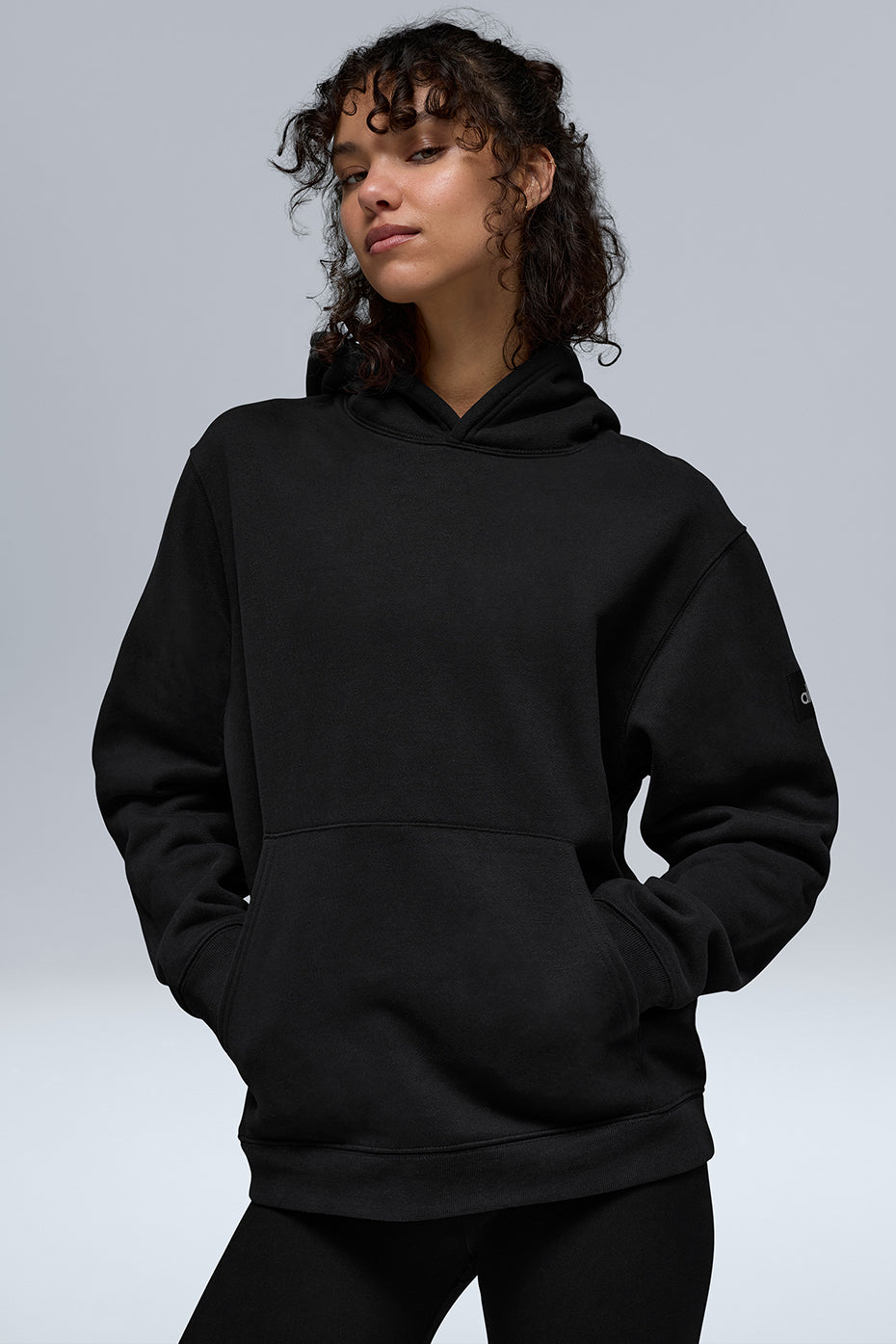 Alo Yoga Renown Heavy Weight Quarter Zip Sweatshirt In Espresso