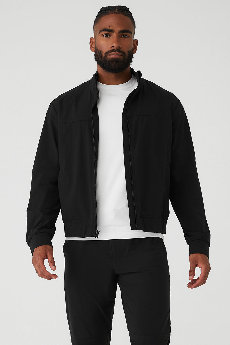 Alo Yoga Co-Op Bomber Jacket - Espresso | Editorialist