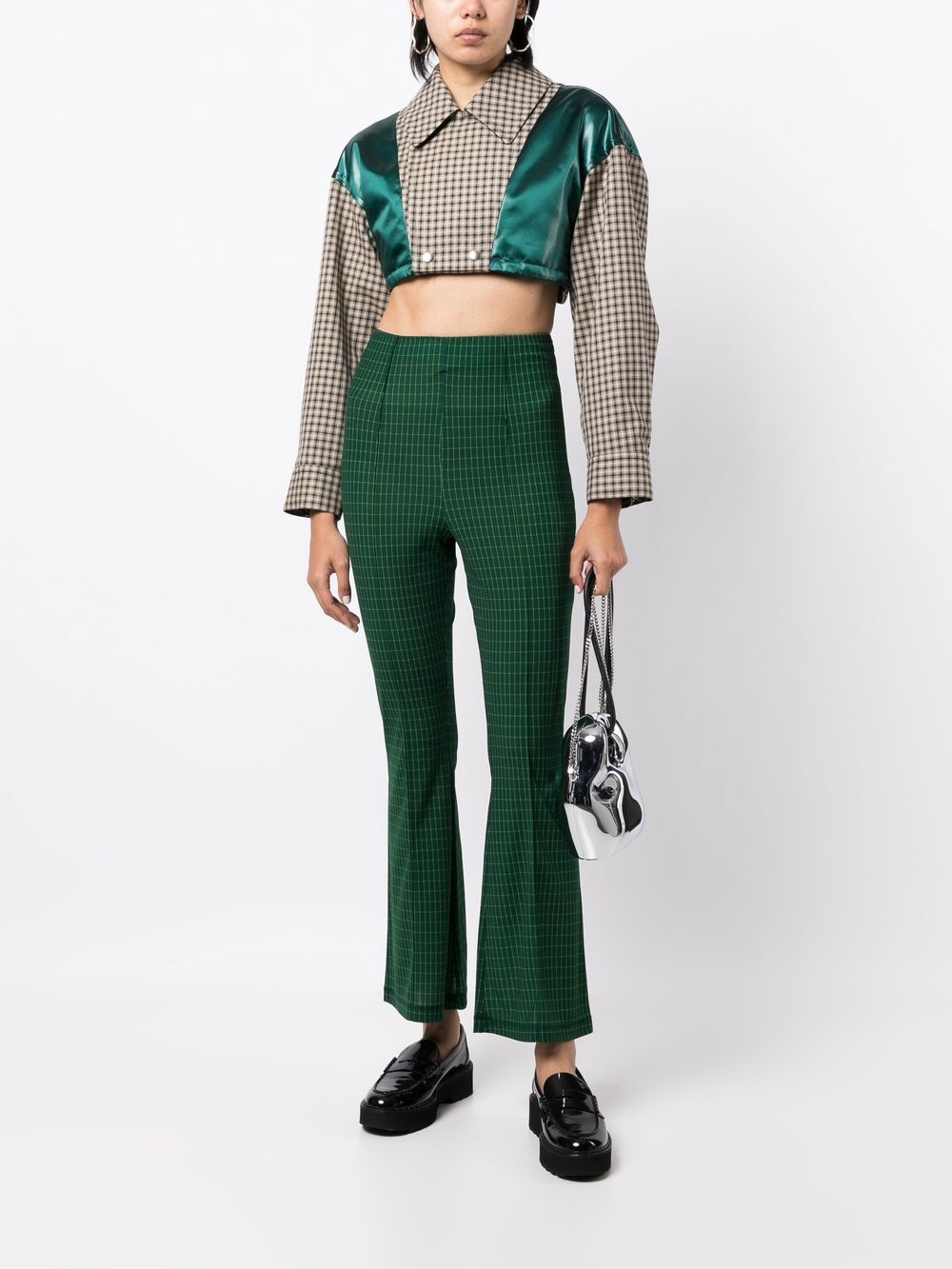 TOGA Toga Pulla Panelled Cropped Jacket