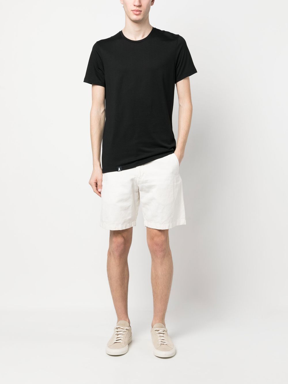 PATRIZIA PEPE logo hem t-shirt
