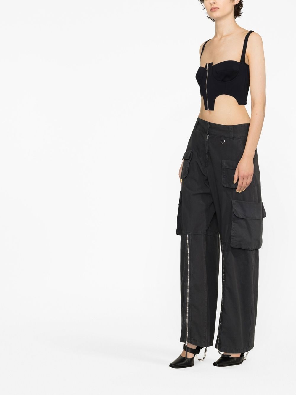 DION LEE Dion Lee Double Arch Bustier Top