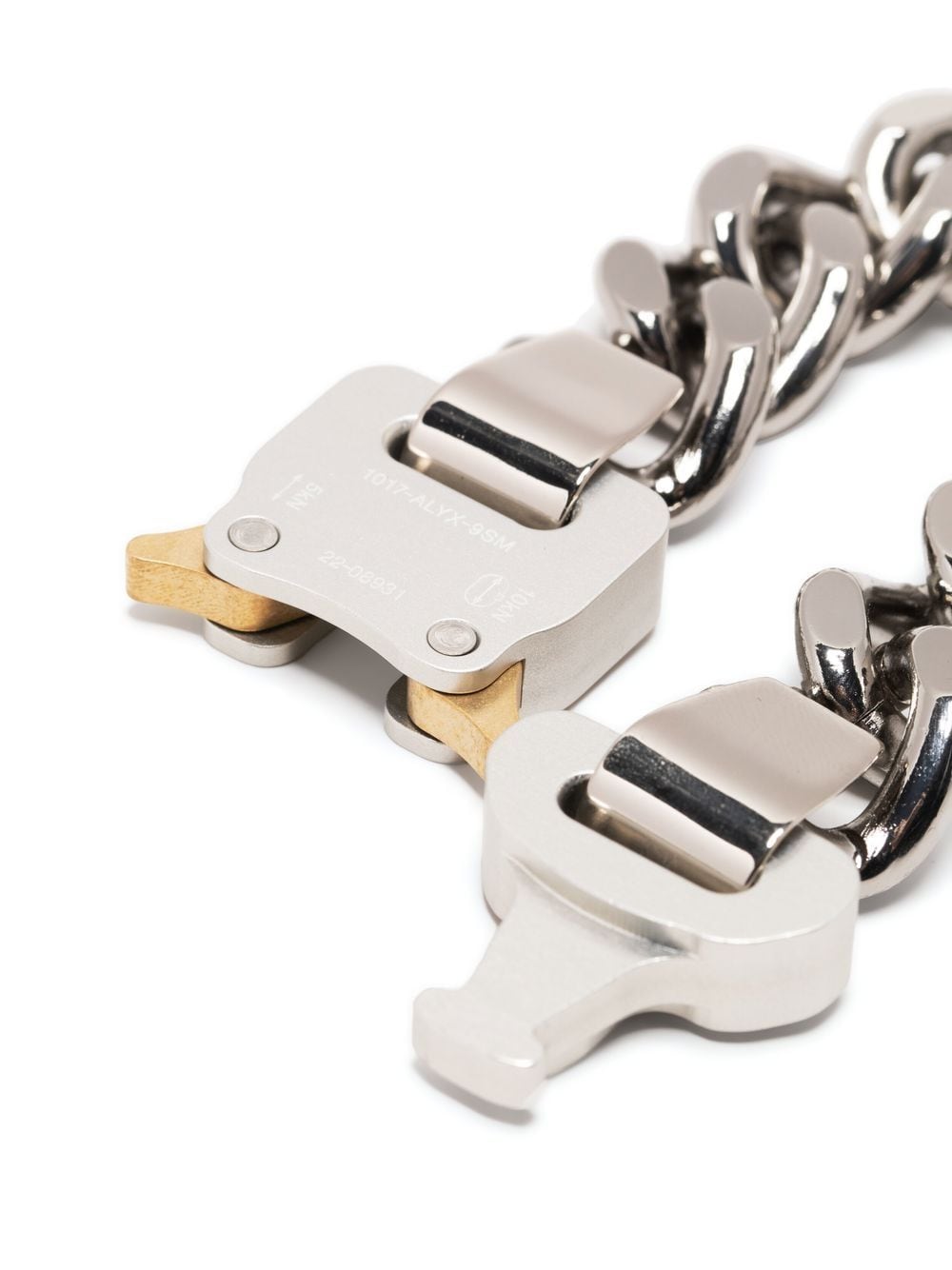 1017 Alyx 9sm Curb-Chain Bracelet In Silver - 51% Off | Editorialist
