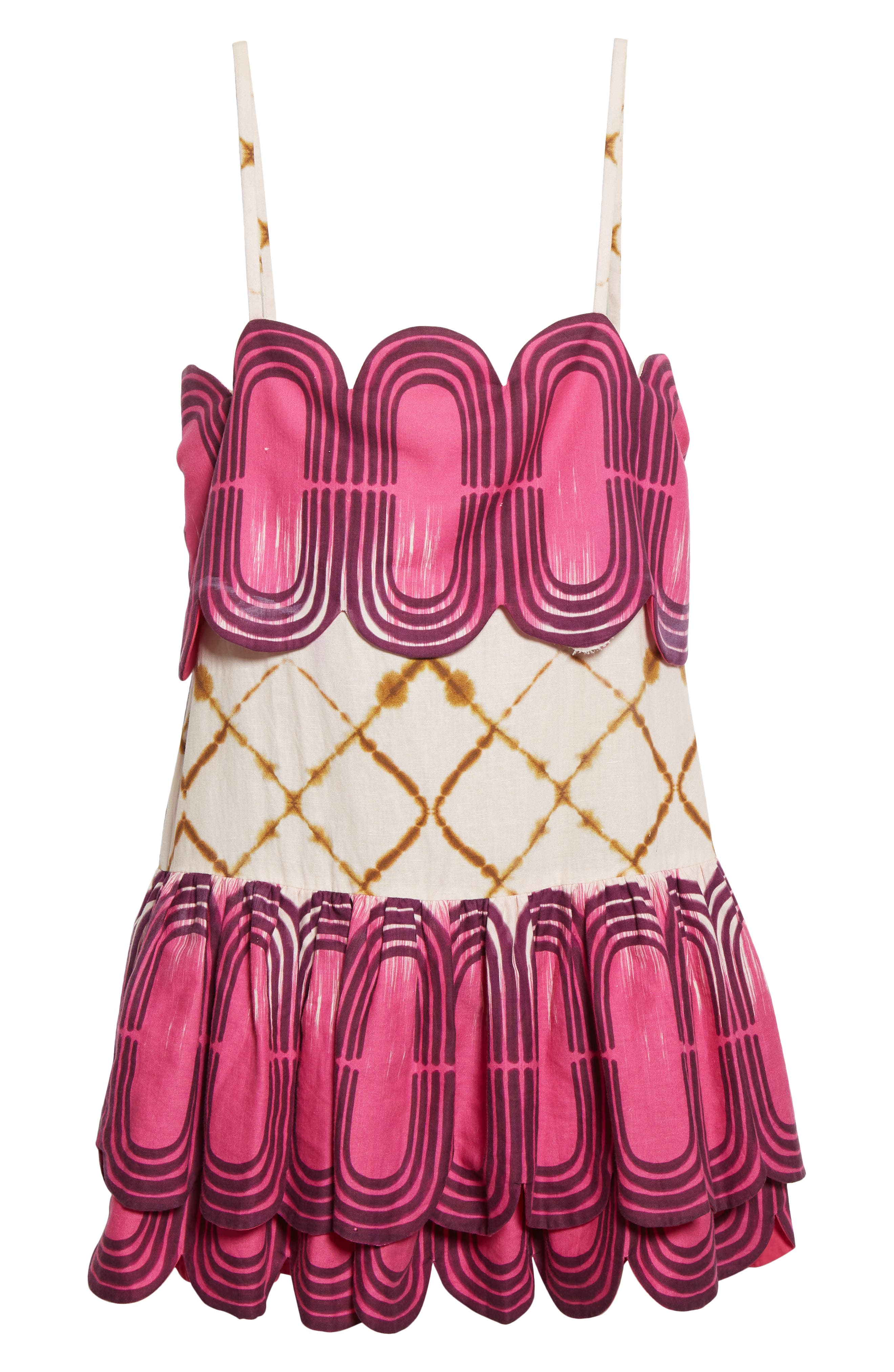 alexis cotton scallop mini dress Alexis Cot Scallop Minidress (Women)