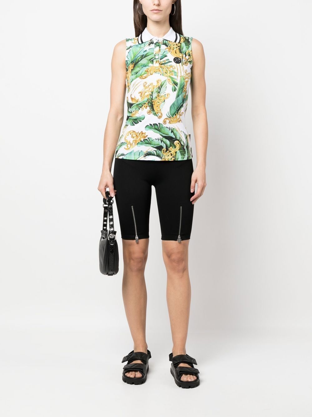 PLEIN SPORT Plein Sport Floral Polo Shirt
