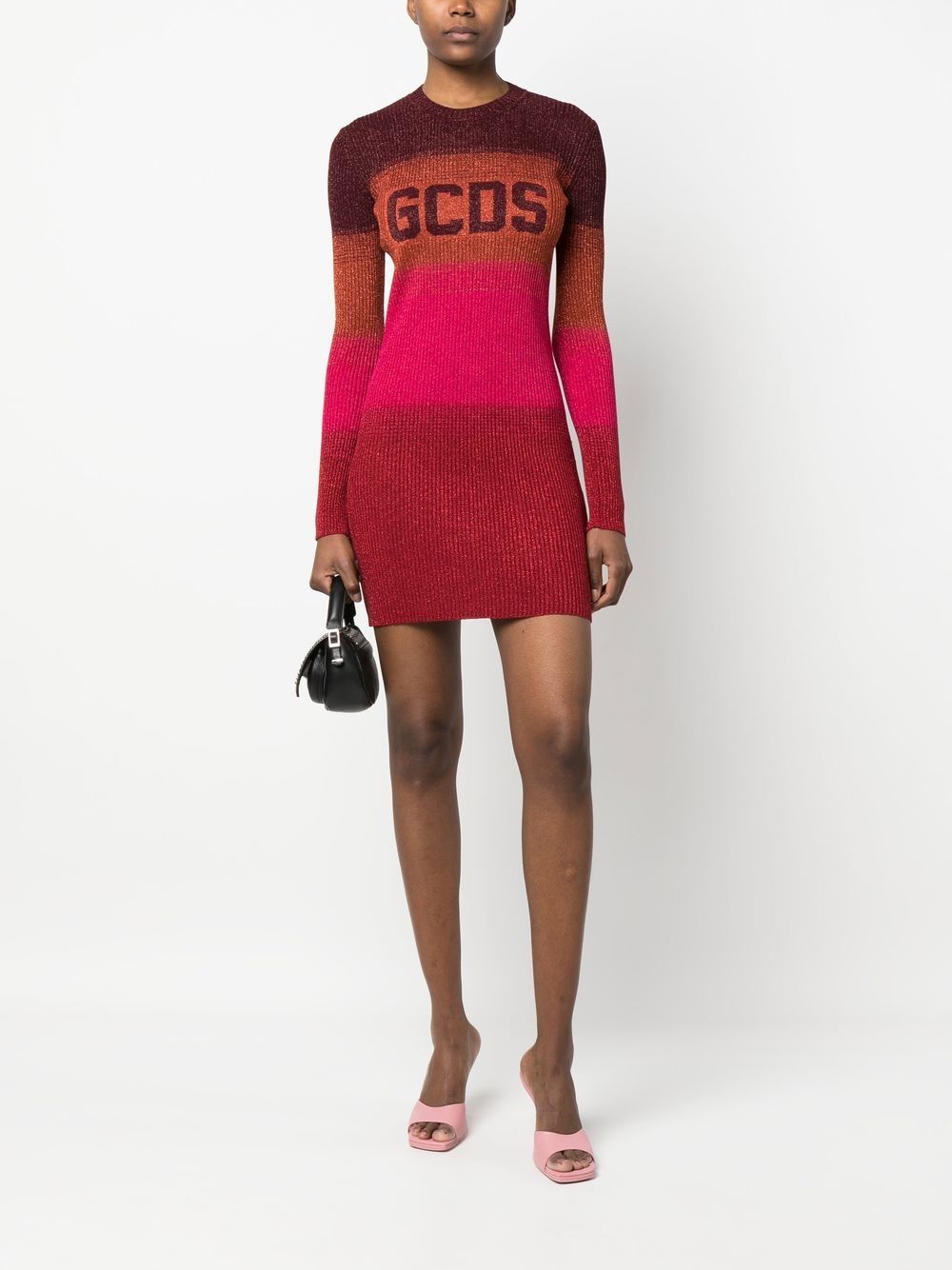 GCDS GCDS Wide Stripe Mini Dress