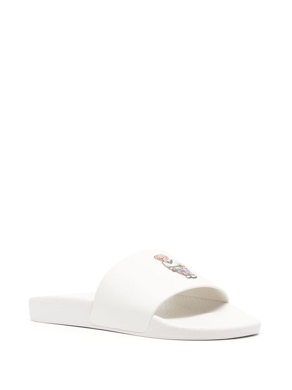 Ralph Lauren Polo Bear Slides In White - 39% Off | Editorialist display picture 1