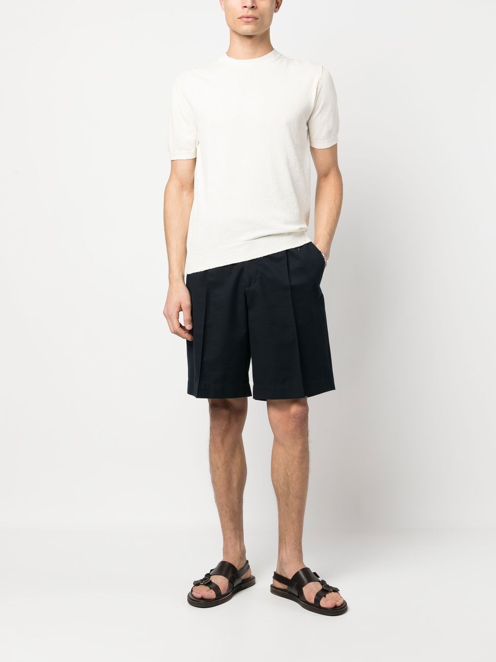 DRUMOHR crew-neck short-sleeve jumper