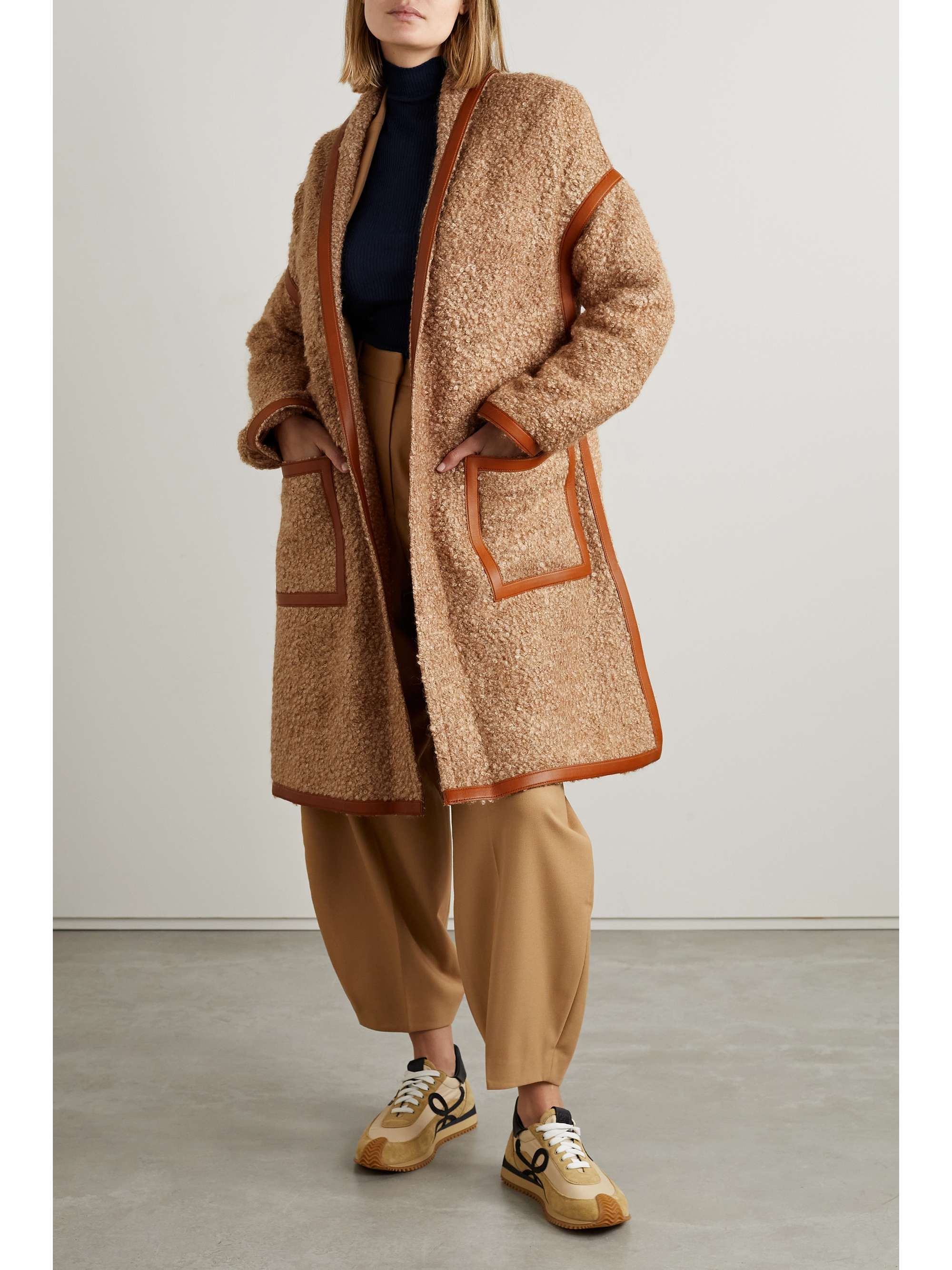 LORO PIANA Loro Piana Reinhold Mohair-Blend Bouclé Coat