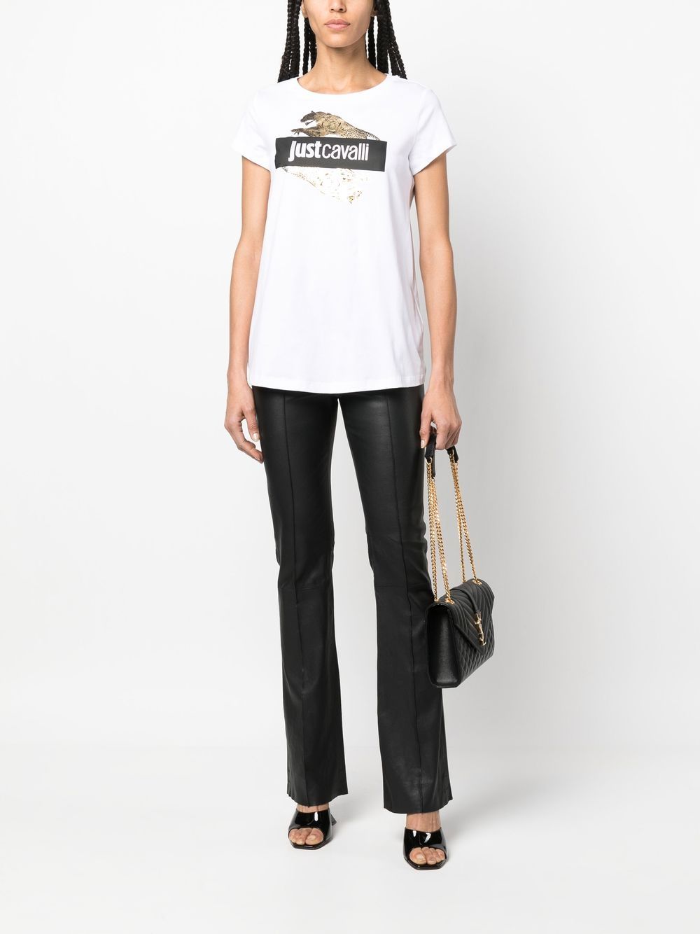 JUST CAVALLI Just Cavalli logo-print t-shirt