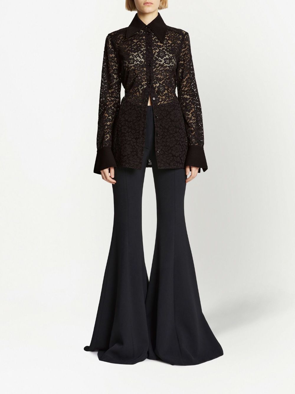 PROENZA SCHOULER Floral Lace Shirt