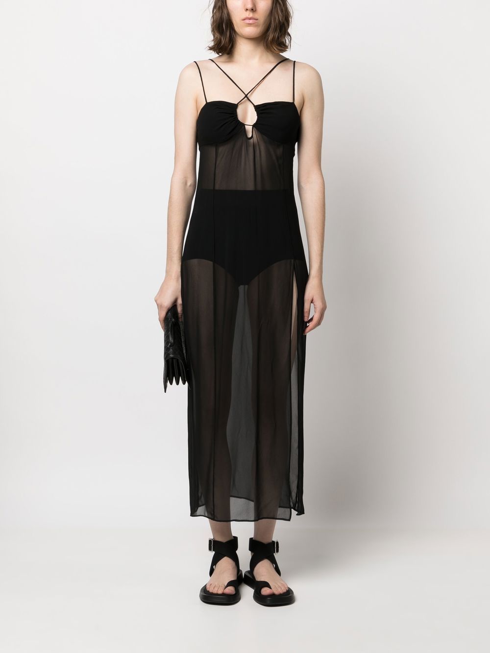PATRIZIA PEPE Patrizia Pepe abito sottoveste midi dress
