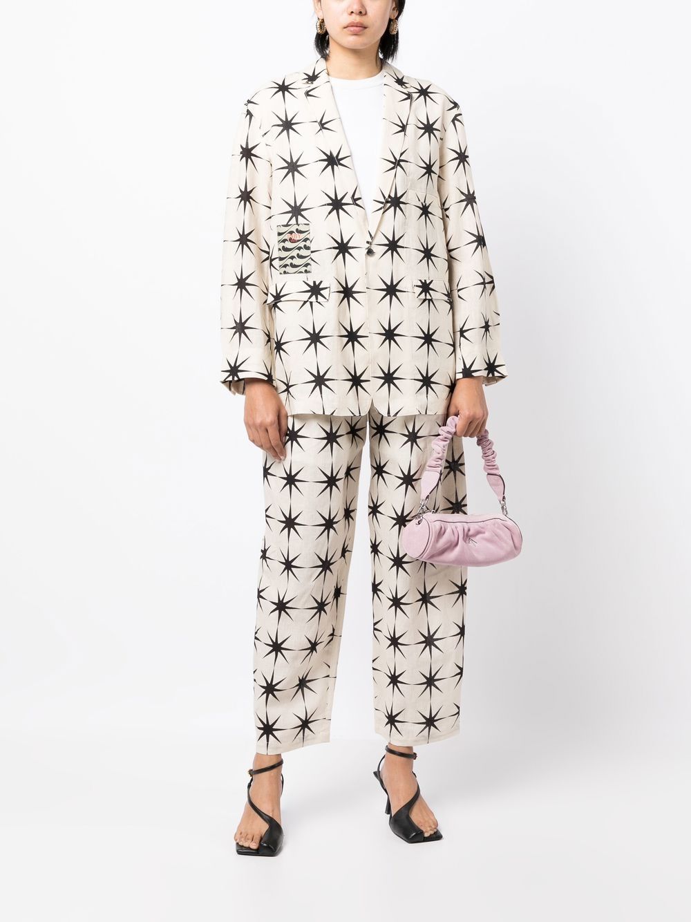 JNBY JNBY Printed Linen Blazer