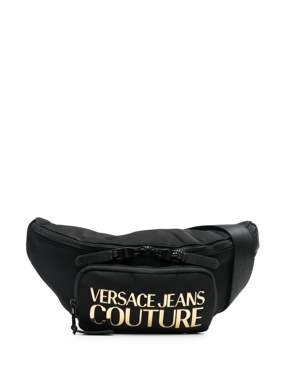 VERSACE Versace La Greca Logo Printed Crewneck T-Shirt