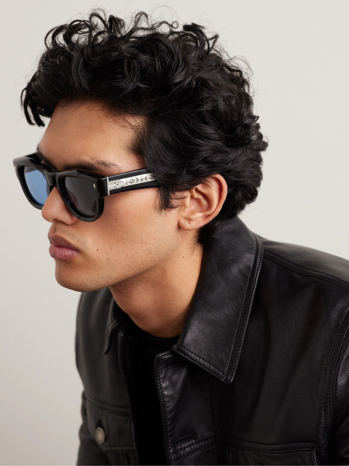 Jacques Marie Mage Umit Benan Caan D-Frame Acetate Sunglasses