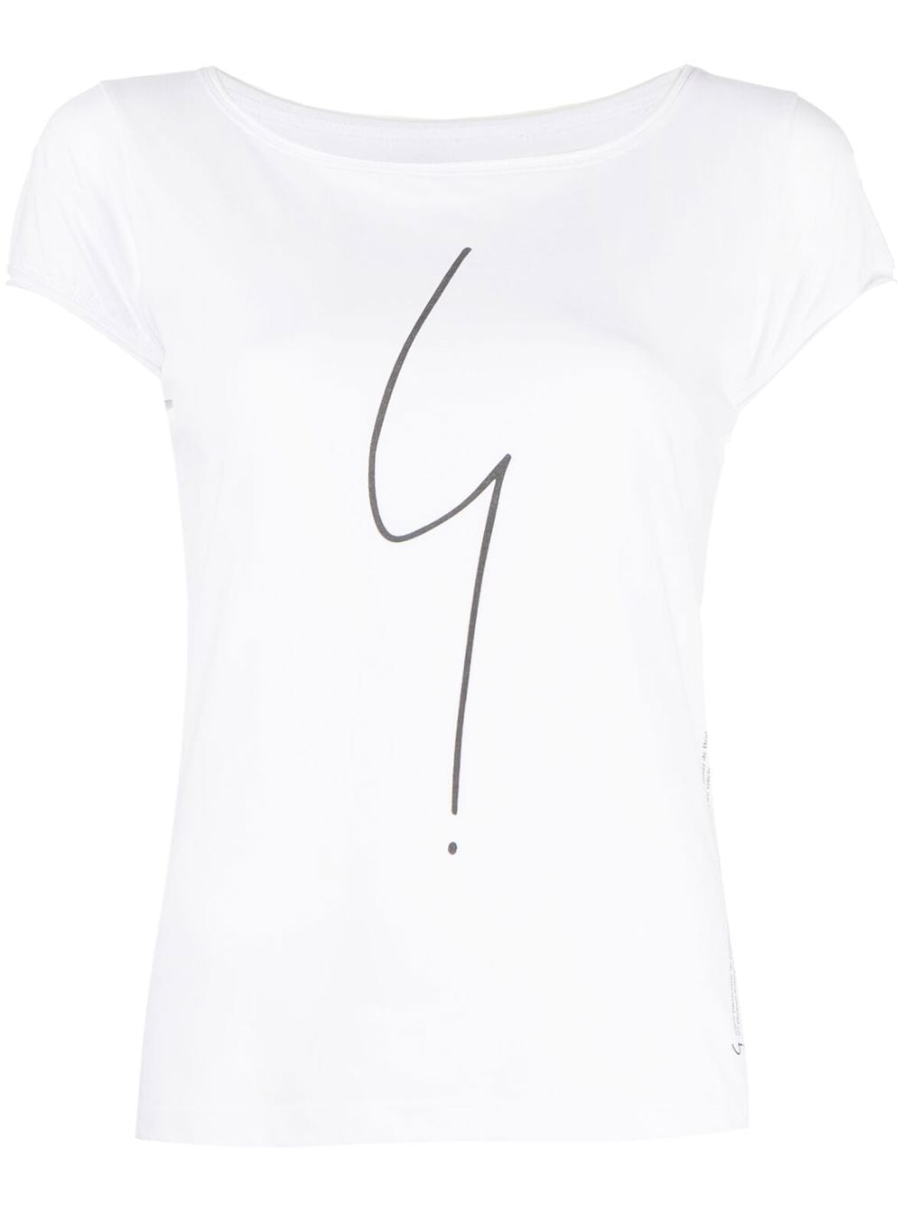 AGNES B. agnès b. Logo-Print T-Shirt