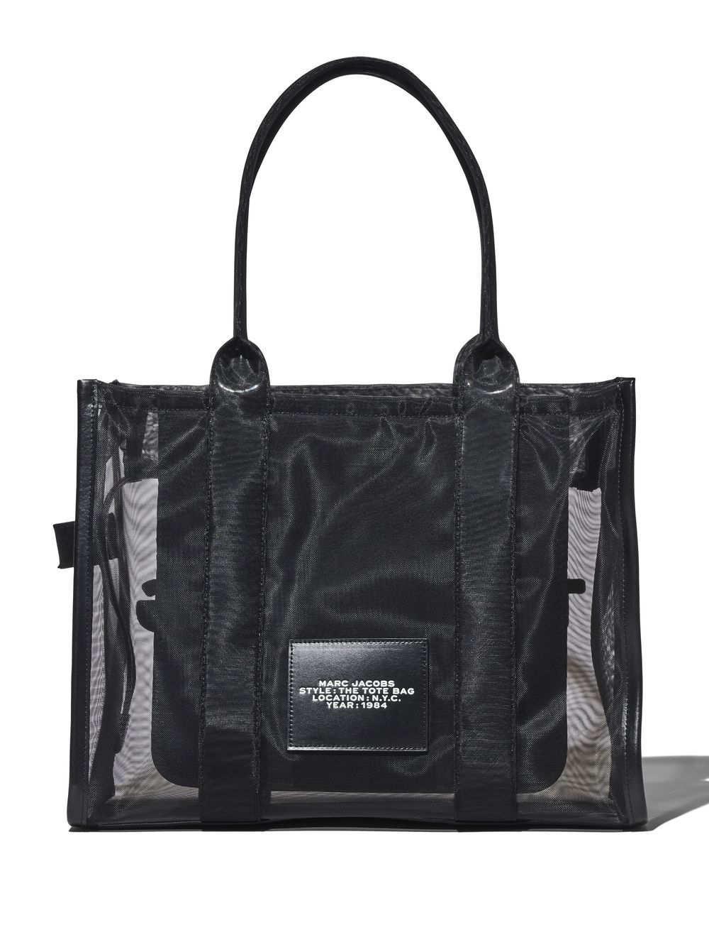 Marc Jacobs Large Mesh Tote Bag - Black | Editorialist