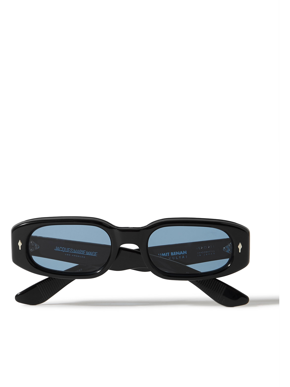 Jacques Marie Mage Umit Benan Hulya Oval-Frame Acetate Sunglasses