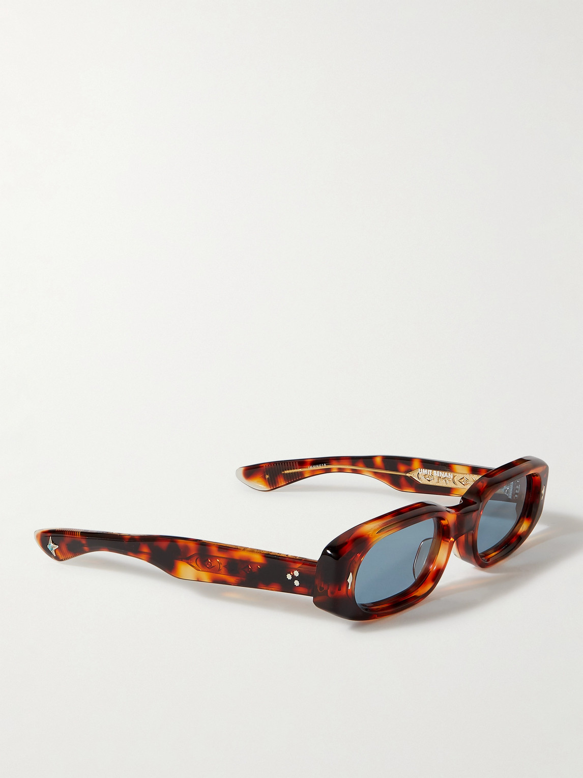 Jacques Marie Mage Umit Benan Hulya Oval-Frame Acetate Sunglasses