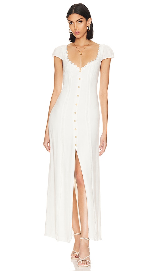 House Of Harlow 1960 X Simone Maxi Dress - White | Editorialist