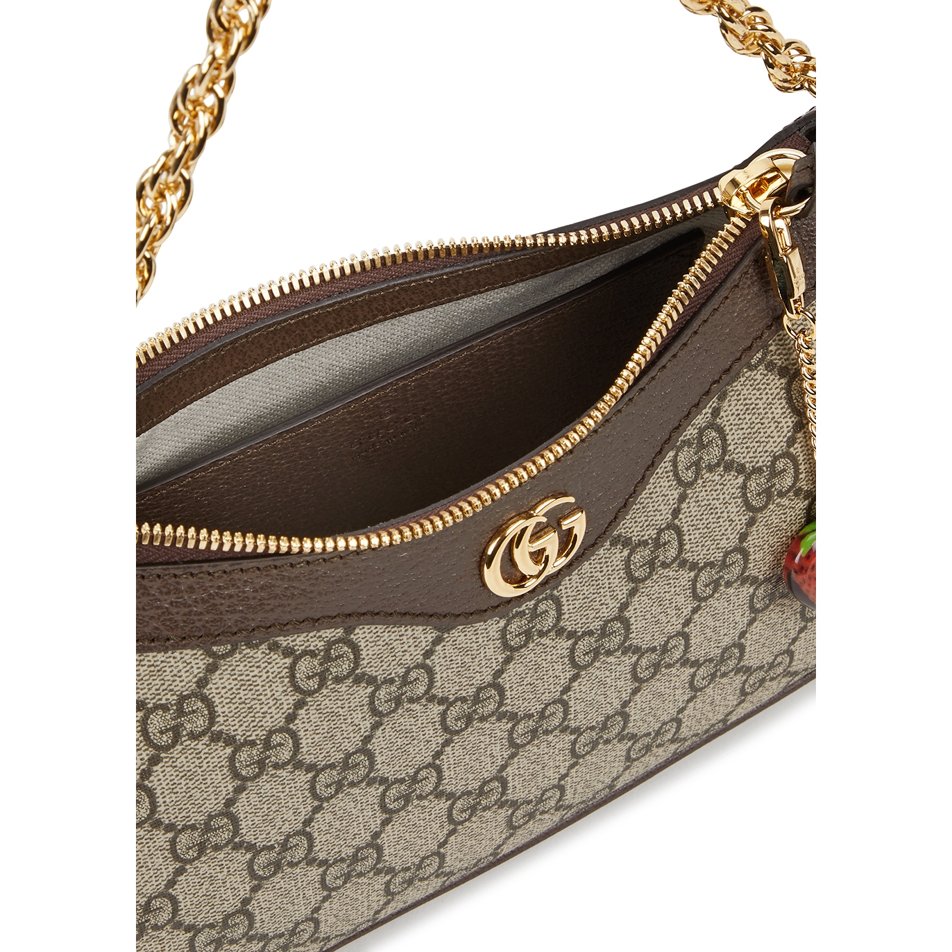 Gucci Ophidia Gg Supreme Shoulder Bag - Beige | Editorialist