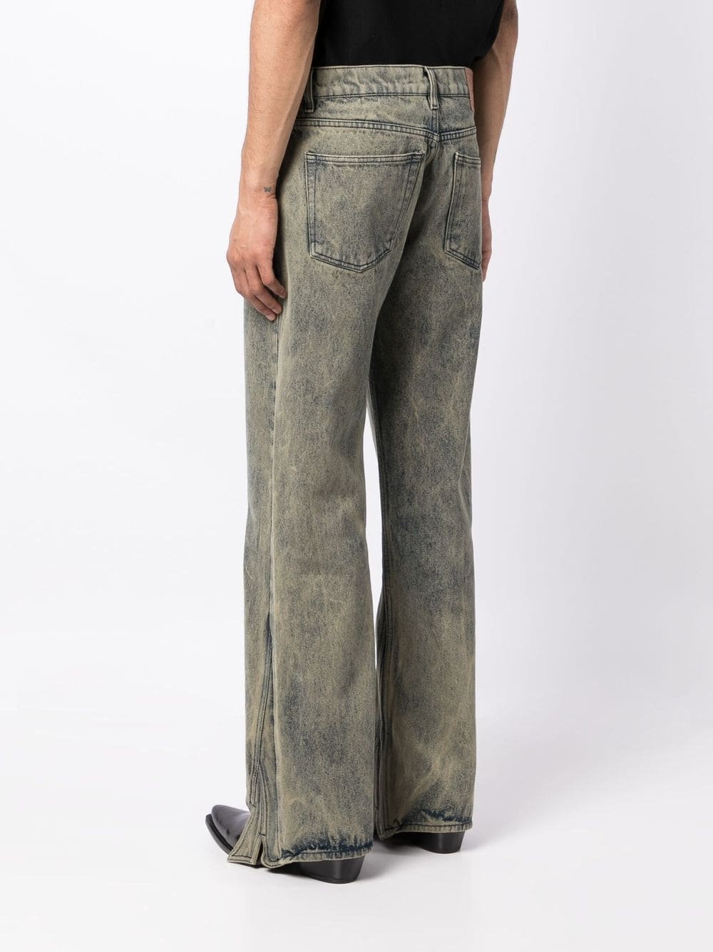 Y/Project Tudor Straight-Leg Jeans In Blue - 62% Off