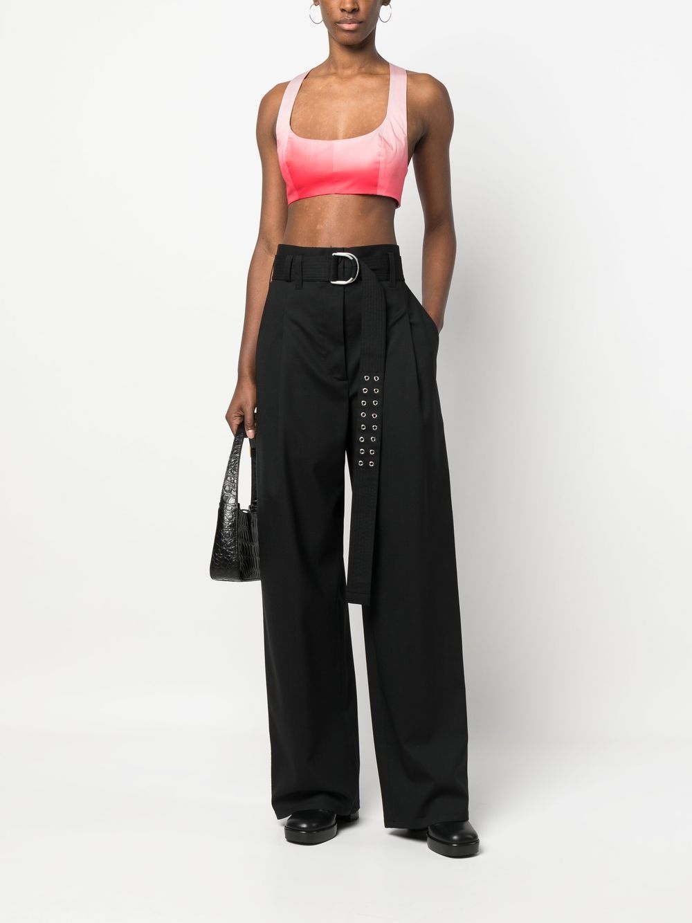 PHILOSOPHY DI LORENZO SERAFINI Philosophy Di Lorenzo Serafini Belted Wide Leg Trousers