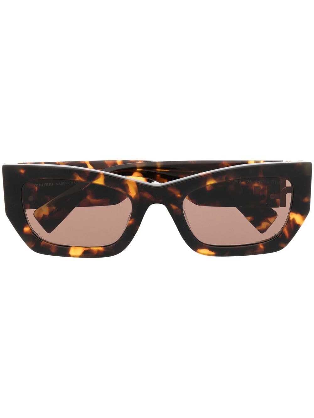 Miu Miu Cat-Eye Sunglasses - Brown | Editorialist