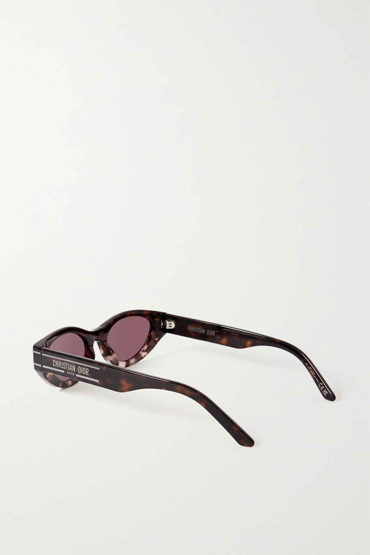 Dior Diorsignature B5i Oval-frame Sunglasses - Brown | Editorialist