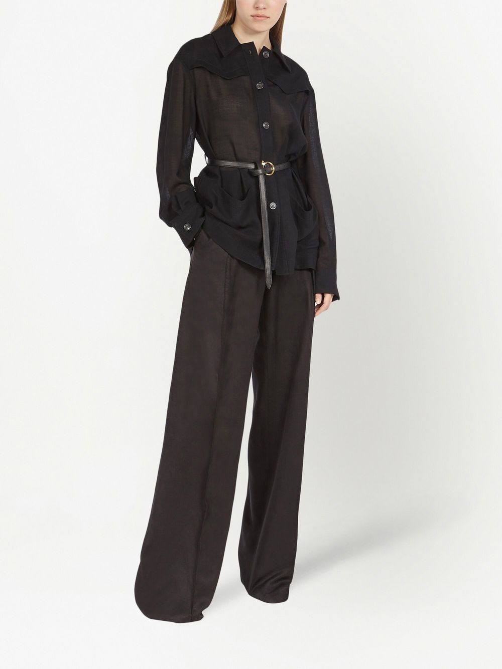 SALVATORE FERRAGAMO Belted-Waist Jacket