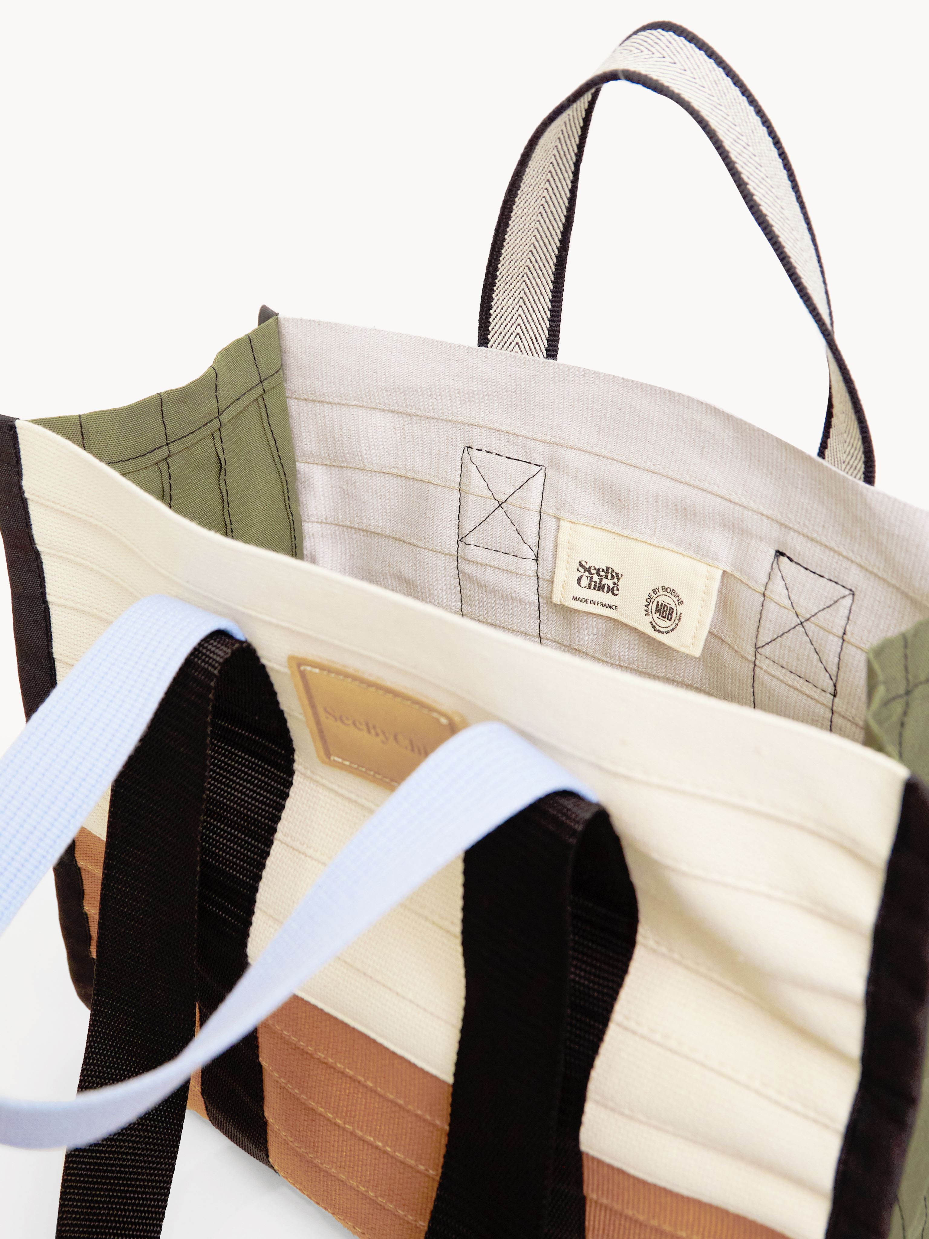 See By Chloé Bobbie Small Square Tote In Blue - 50% Off | Editorialist