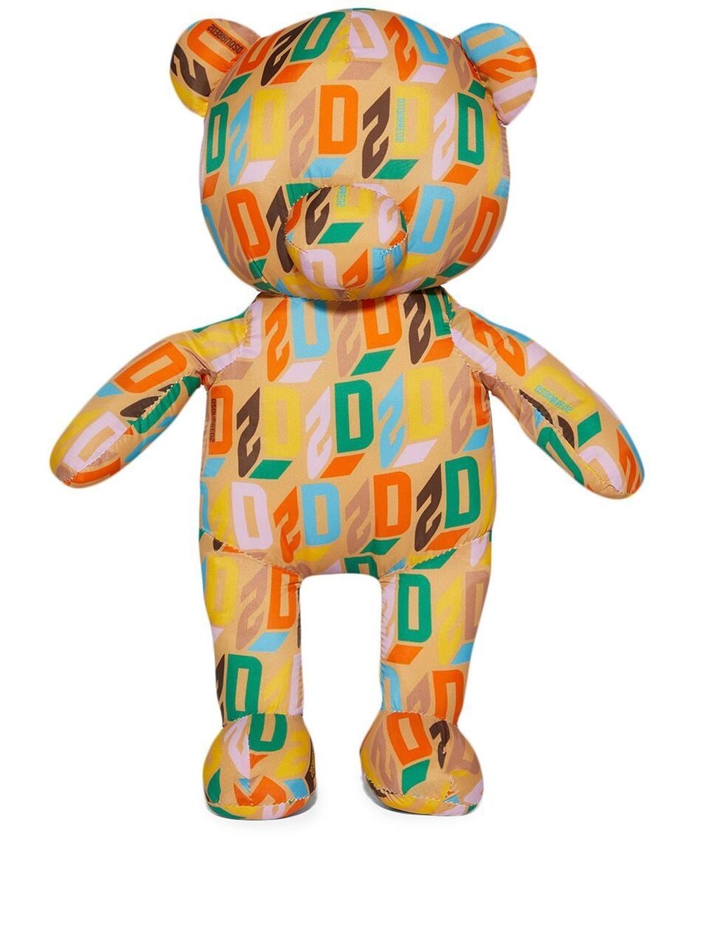 Dsquared2 D2 Monogram Teddy Bear - Multicolour | Editorialist