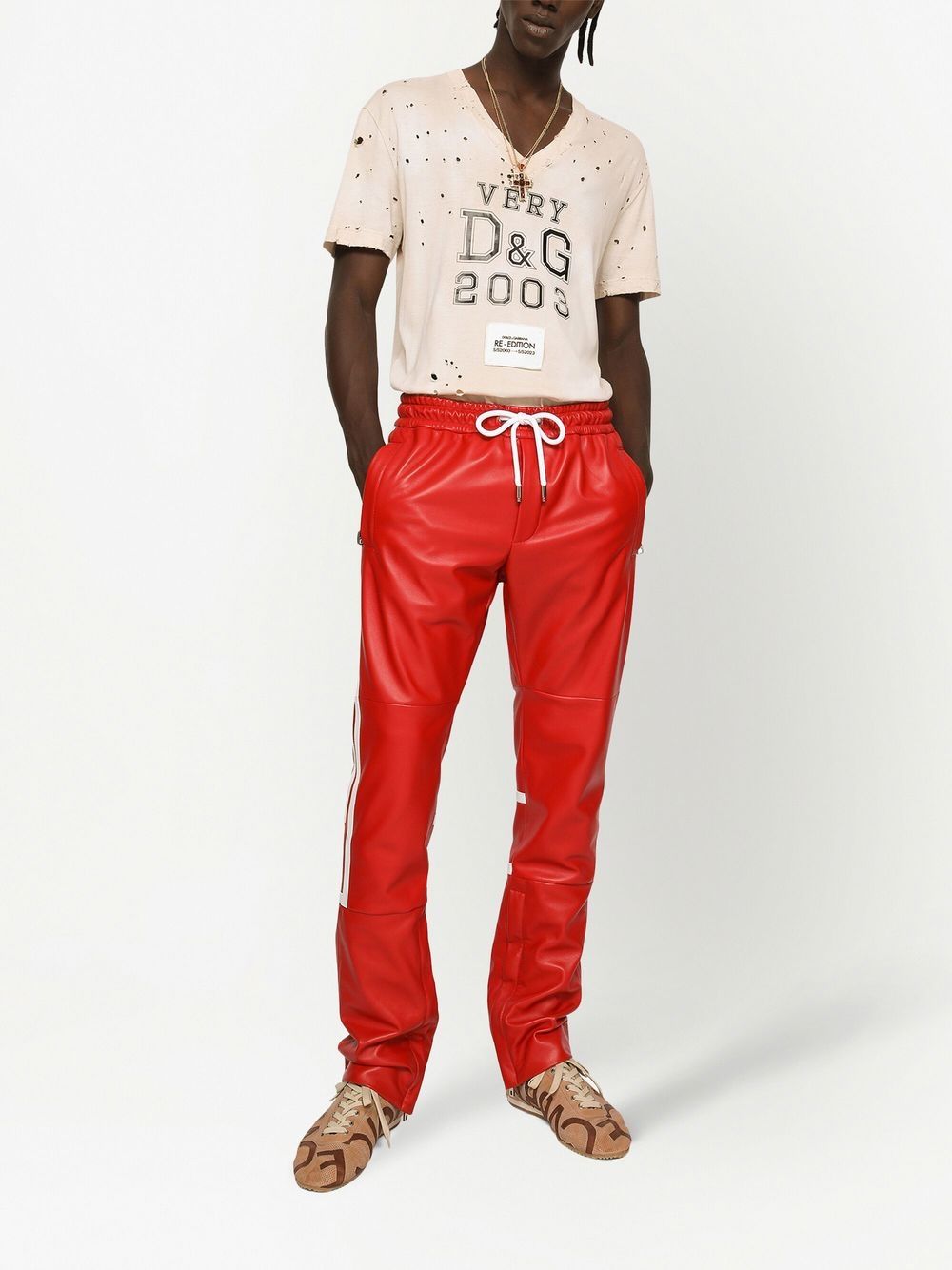 DOLCE & GABBANA Elasticated-Waistband Trousers
