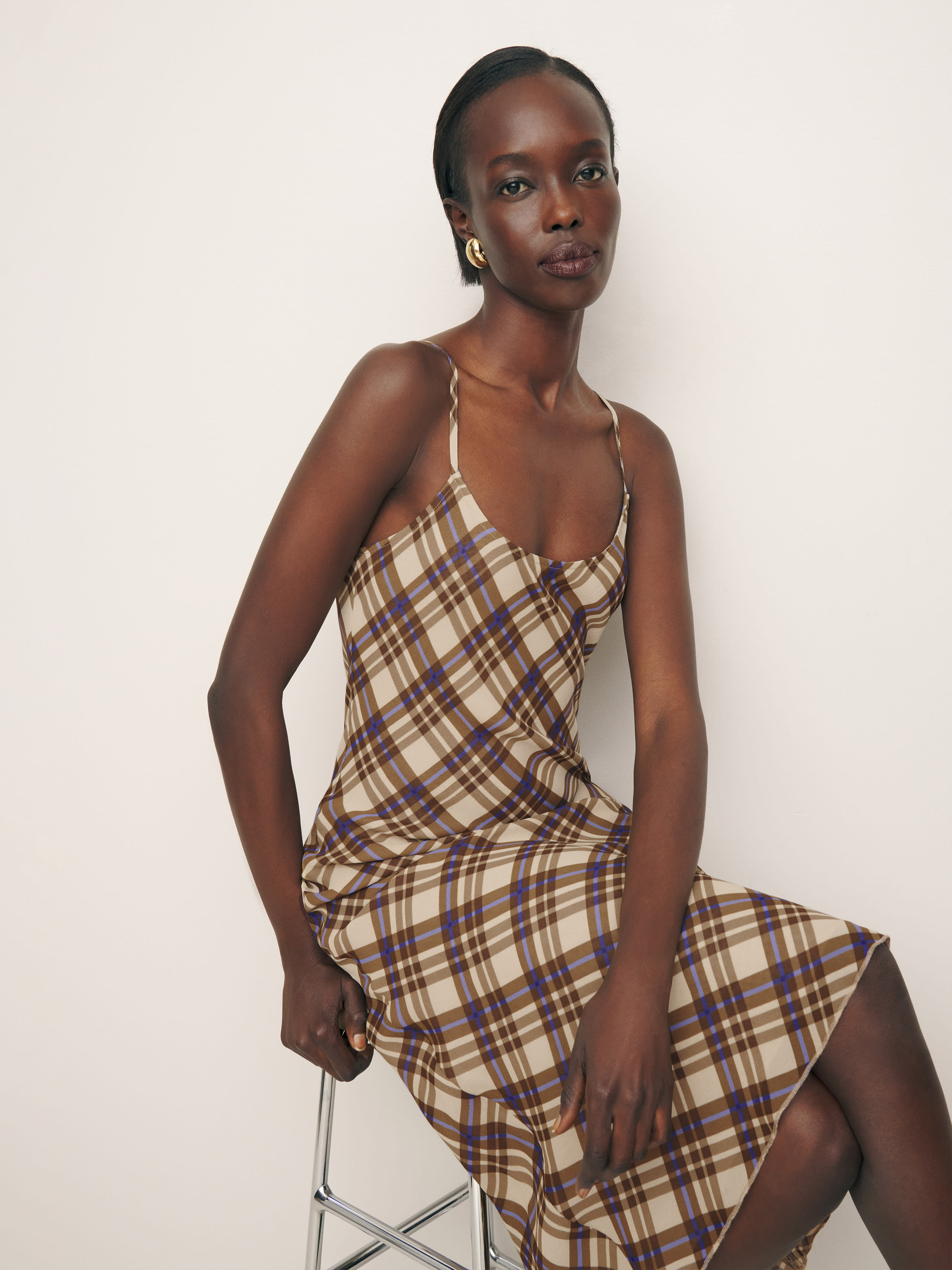 olive strapless midi dress Akasha Strapless Cotton Blend Midi Dress – Dusty Olive – Monlicia