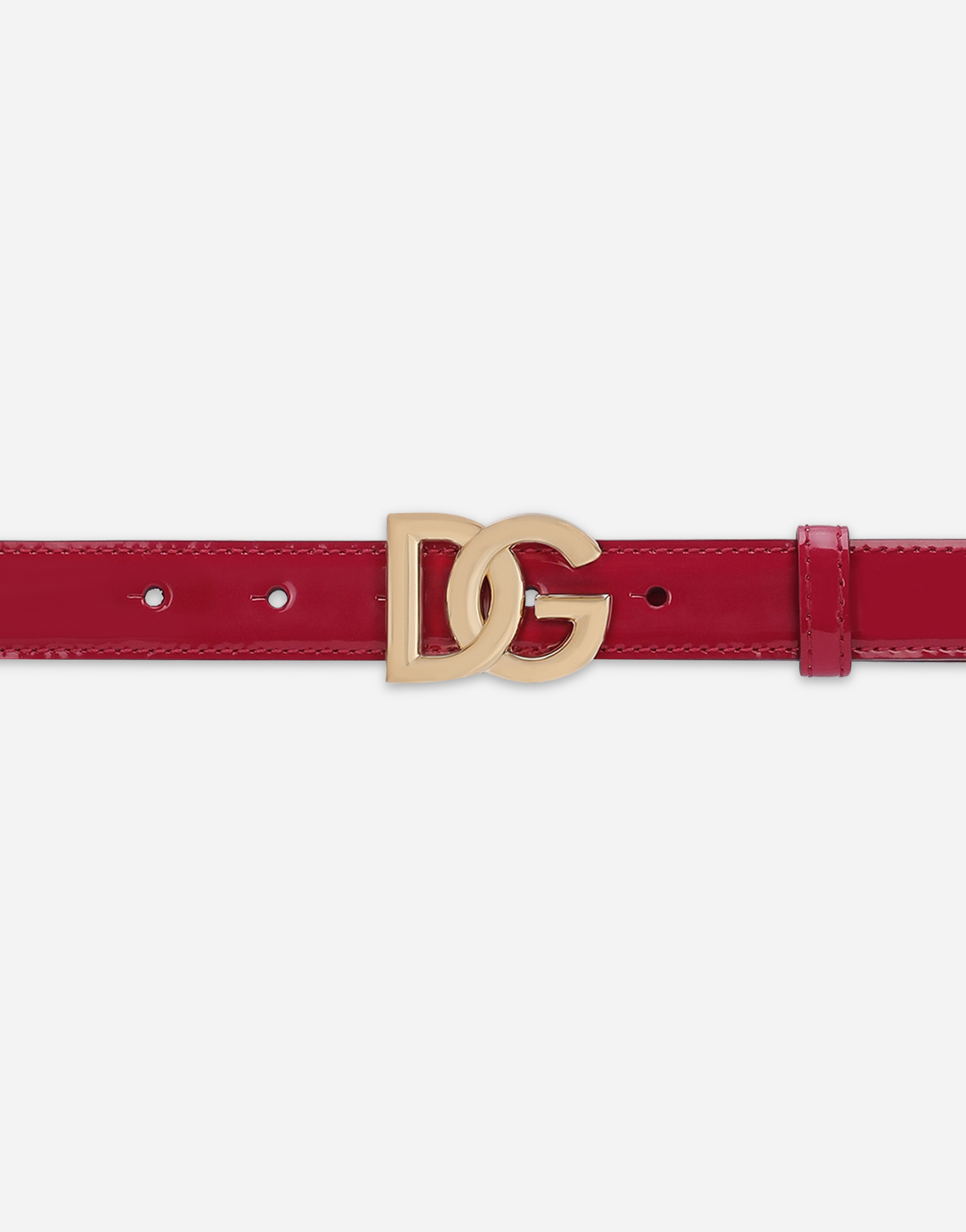 Dolce & Gabbana Logo Belt - Fuchsia | Editorialist