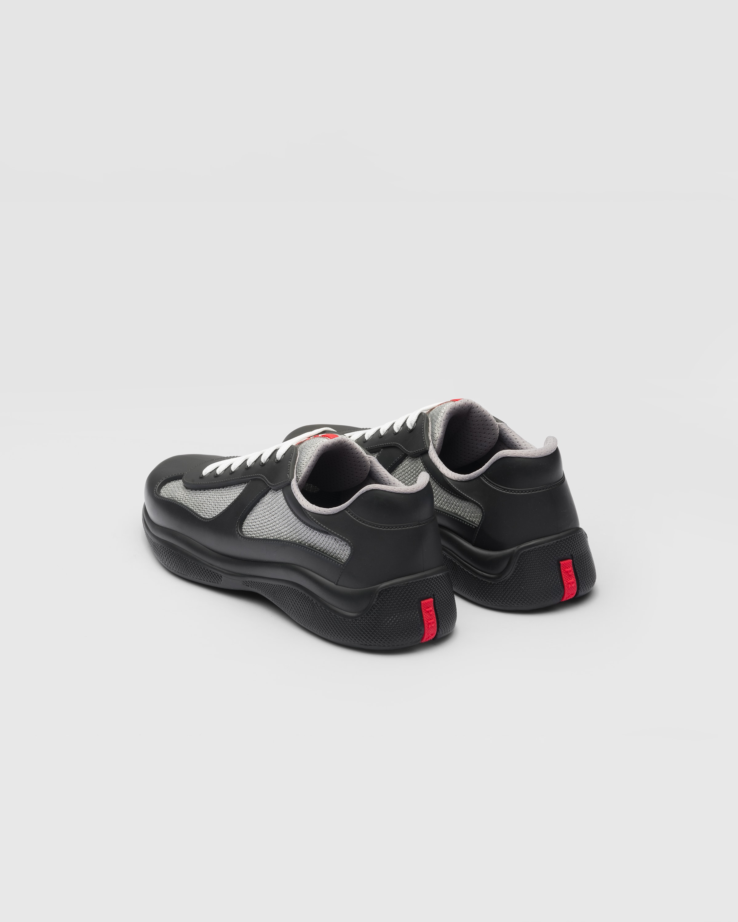 Prada America'S Cup Sneakers - Black | Editorialist