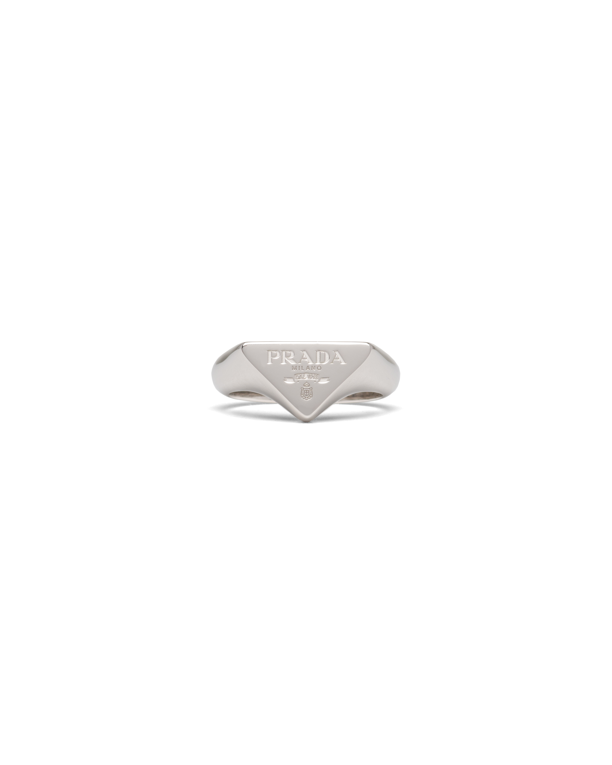 Prada Symbole Ring - Gold/Silver | Editorialist
