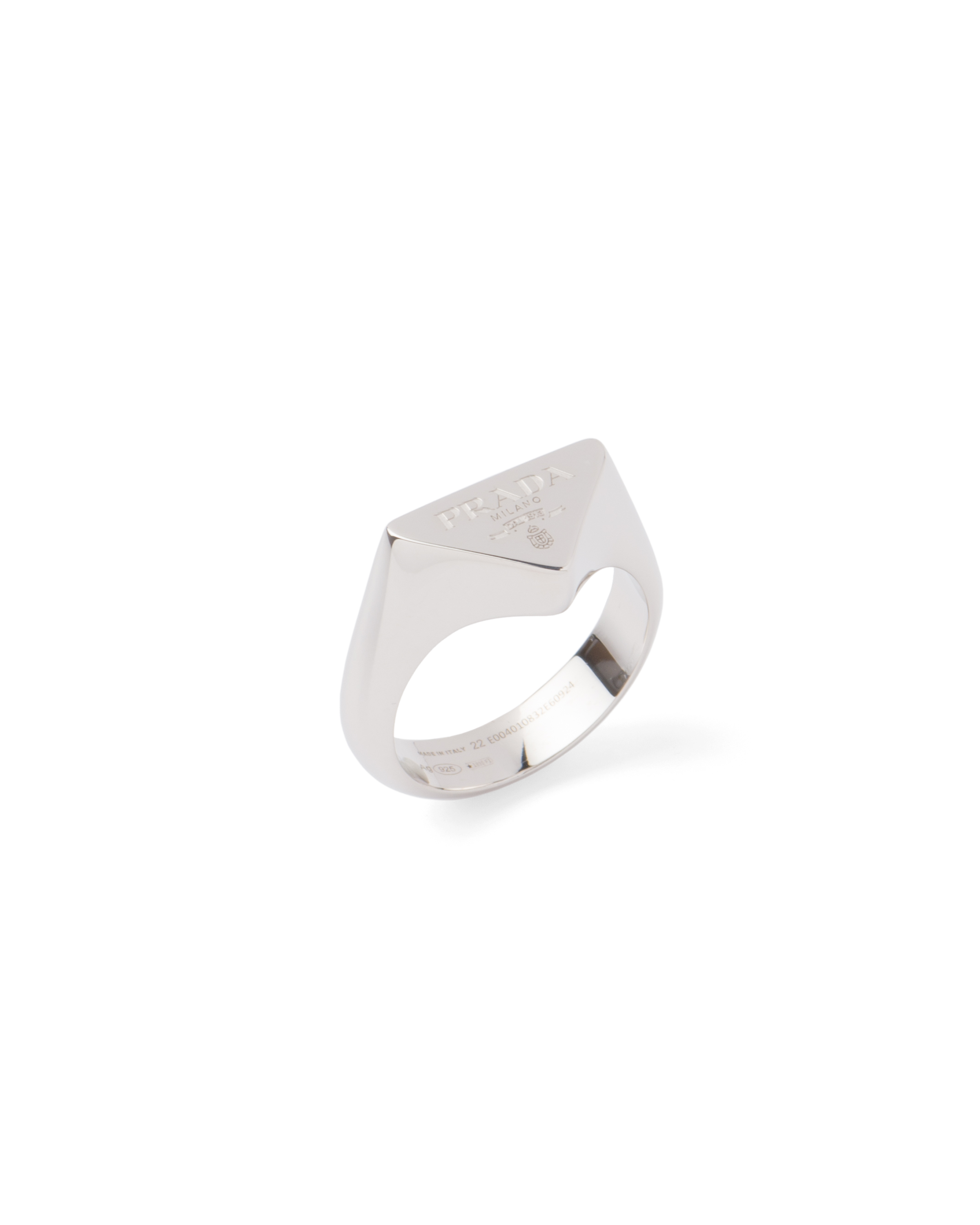 Prada Symbole Ring - Gold/Silver | Editorialist