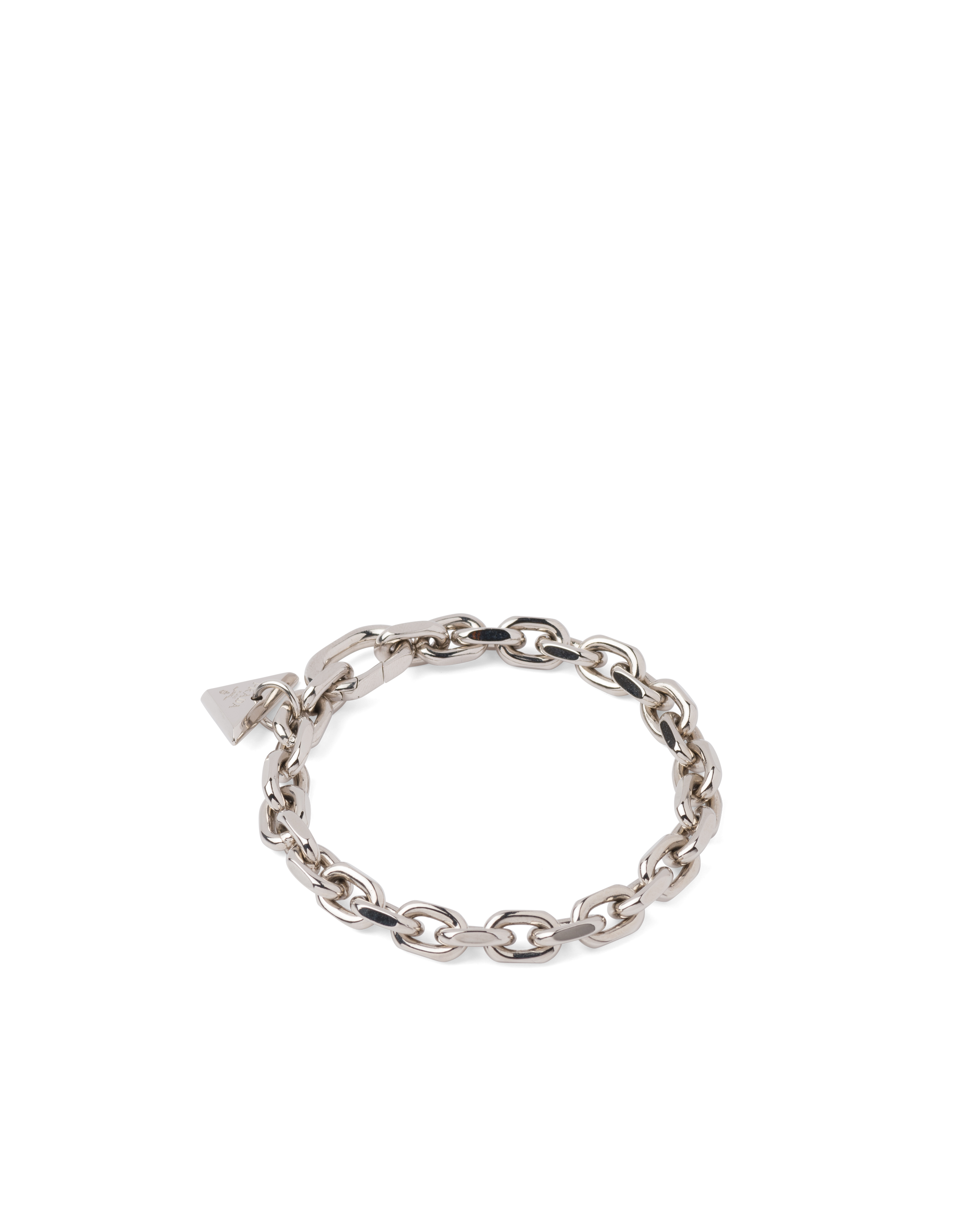 Prada Chain Jewels Bracelet - Silver | Editorialist