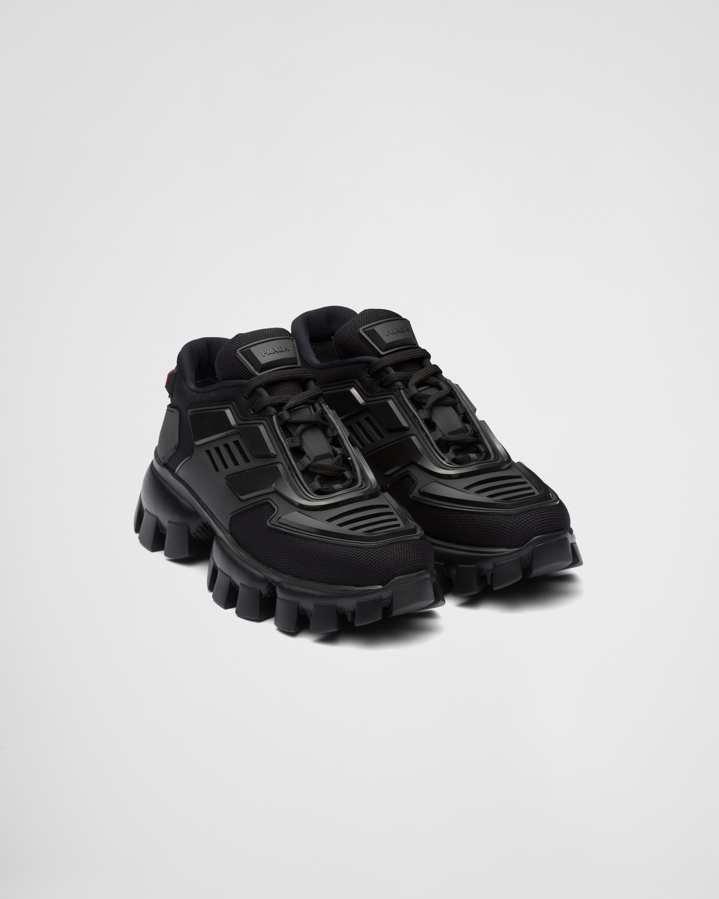 Prada Cloudbust Thunder Sneakers - Black | Editorialist