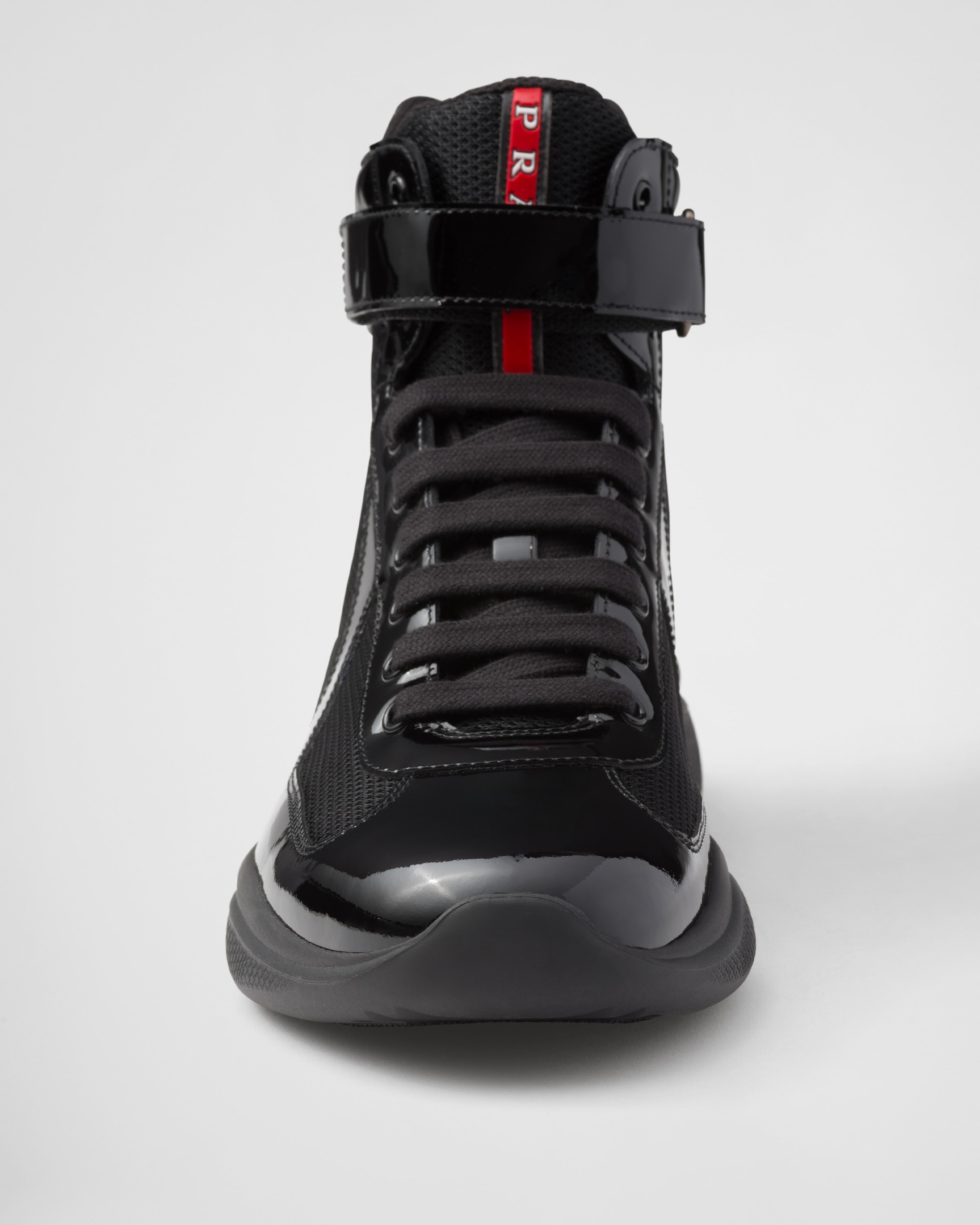 Men’s Prada high-top sneakers Prada High-top sneakers fur trim | The Fashion Square main image 3