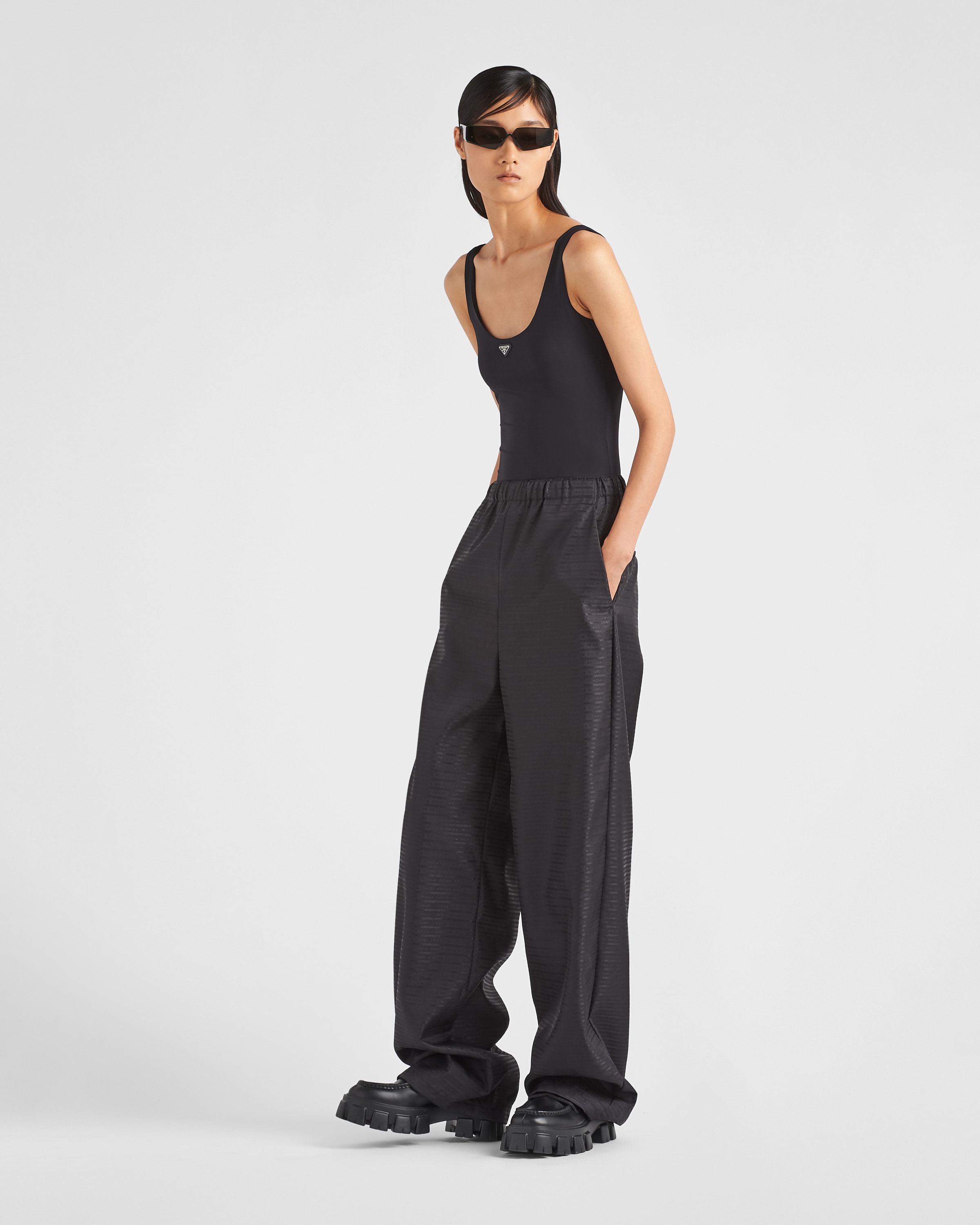 Prada Re-Nylon Pants - Black | Editorialist